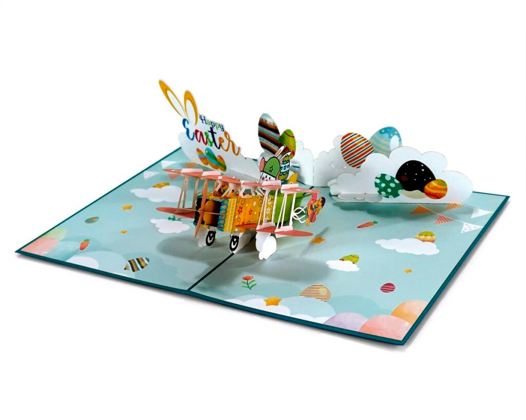 Bulk Happy Easter Day Custom 3D pop-up greeting card supplier - HMG Pop Up